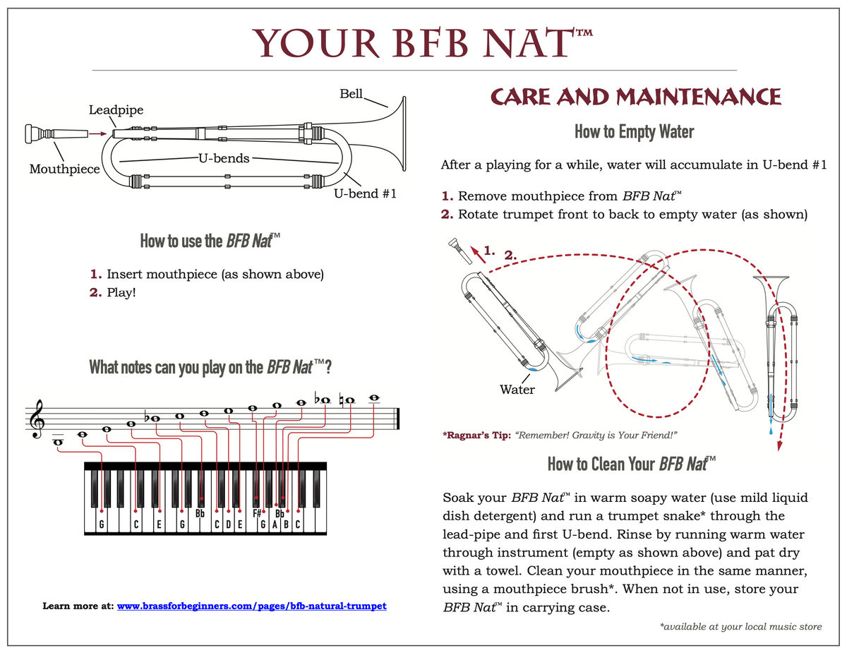 BFB Natural Trumpet™ – BFB Brass®